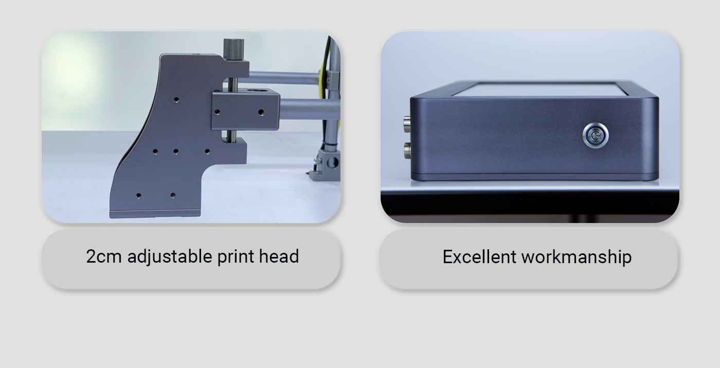 4 Sticked Heads on line Thermal Inkjet Printer - 高哲思